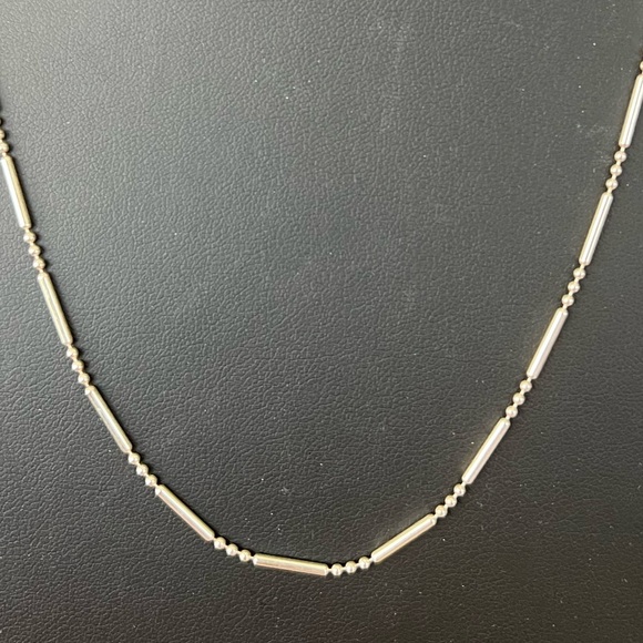 Jewelry | Sterling Silver Waterfall Beaded Chain Necklace 25 | Poshmark